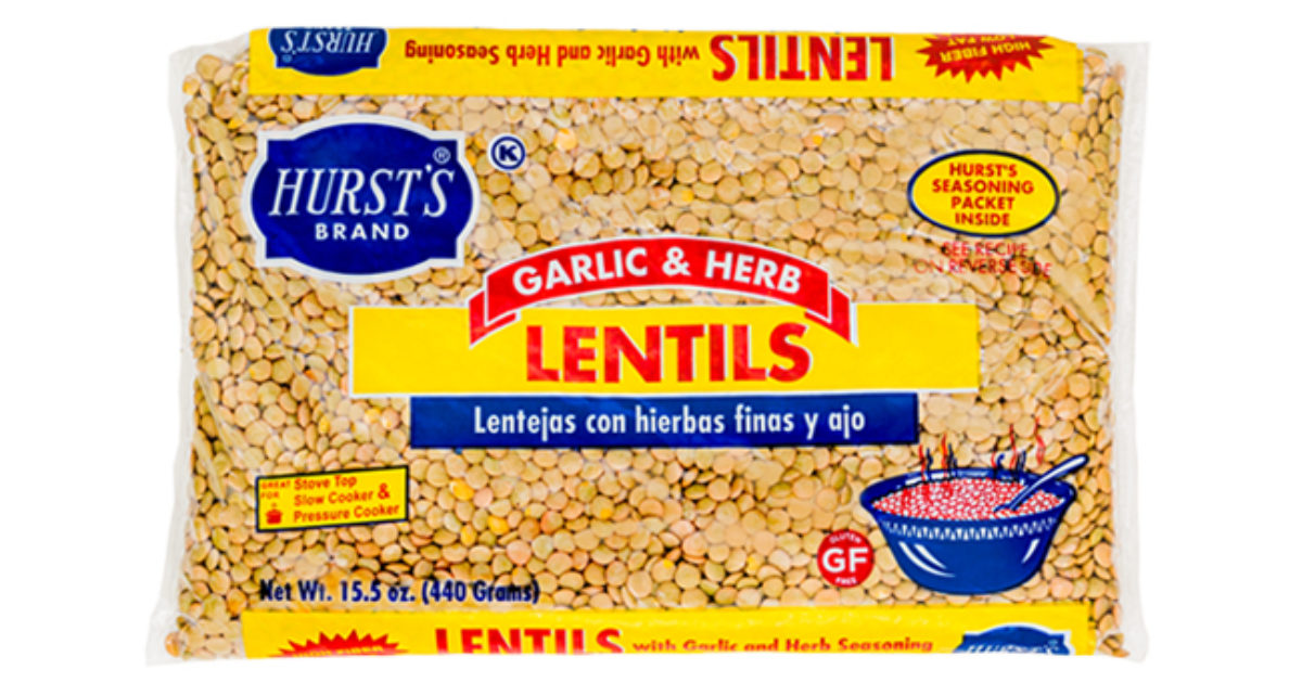 Hurst's® Garlic & Herb Lentils | Hurst Beans